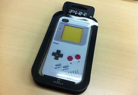 ゲームボーイ風iPhone4用ケース「iPWN!」が届きました。 - パノラマワールド 中の人のブログ ガジェット日和